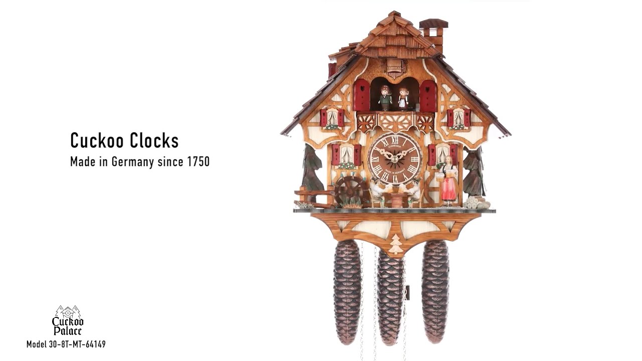 8TMT6414/9 - Cuckoo Clock 🕰 | Cuckoo-Palace® 🇩🇪 - YouTube