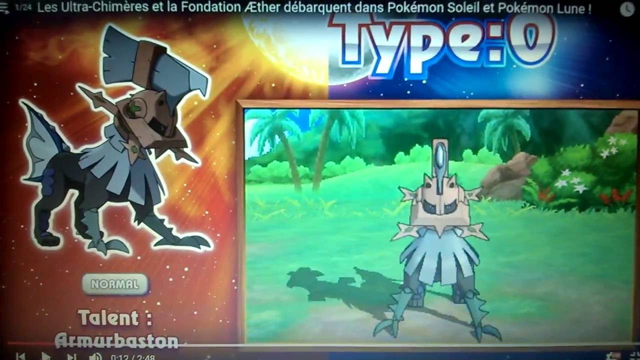 PokéNews#46 Fondation Aether,nouveaux Pokémons et Ultra Chimère - YouTube