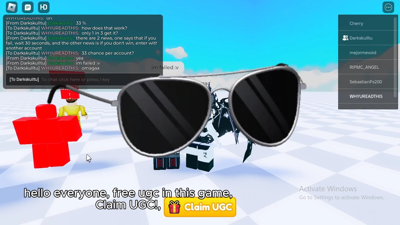 FREE UGC CLAIM AND JOIN YOU HAVE A 33% CHANCE OF WINNING 🎁 Claim UGC ...