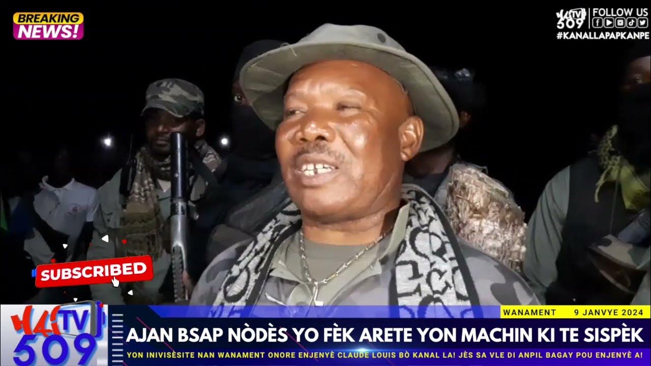 Nouvèl Tou Cho: Ajan BSAP nan Nòdès yo Fèk arete yon machin ak tout pasaje e yo remèt yo bay ...