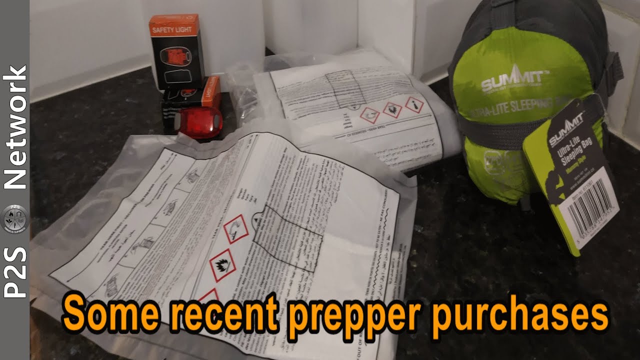 Prepper purchases for get home bags | Grab bags | Car kits | That I've ...