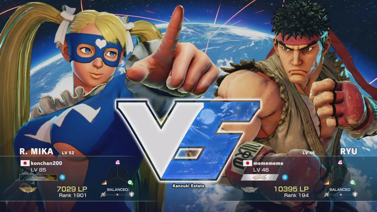 SF5: KONCHAN200 (R.MIKA) VS DAIGO (RYU) - YouTube