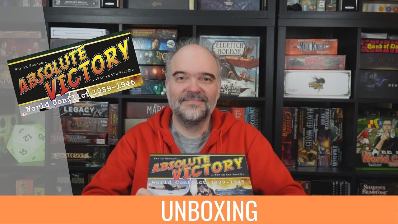 Absolute Victory: World Conflict 1939-1945, by Compass Games - Unboxing ...