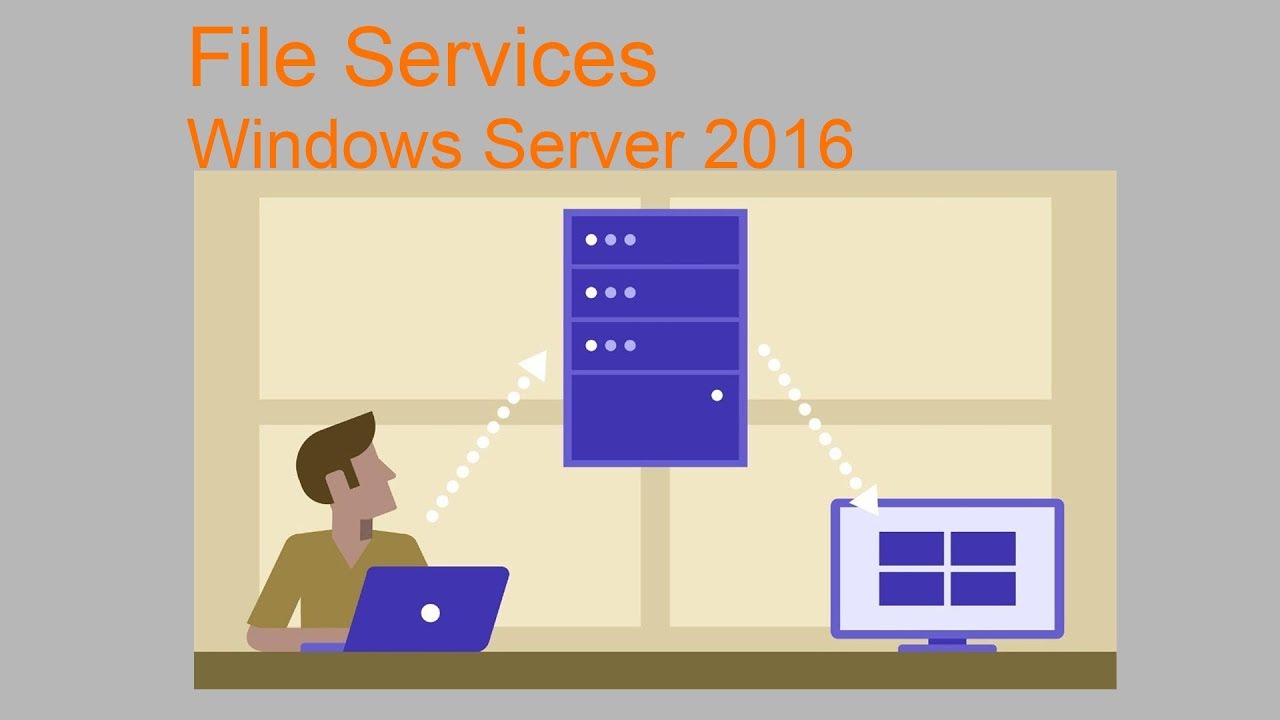 79-File Services on Windows Server 2016 - YouTube