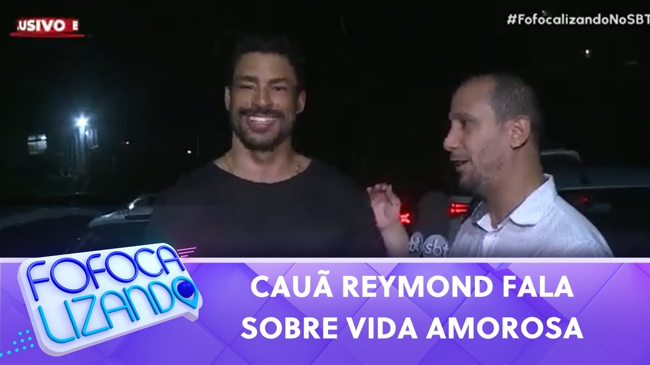 EXCLUSIVO! Cauã Reymond fala sobre vida amorosa | Fofocalizando (15/01 ...