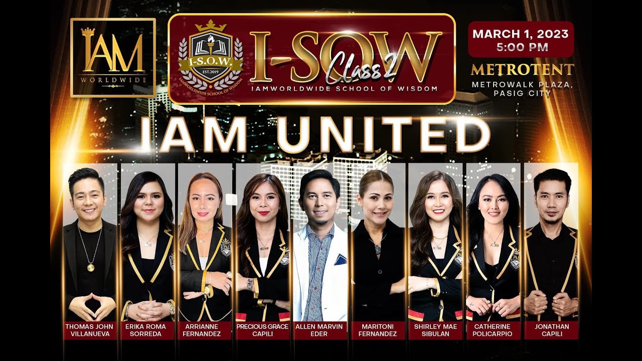 Wisdom from Barley Queen Maritoni Fernandez in iSOW 2023 - YouTube