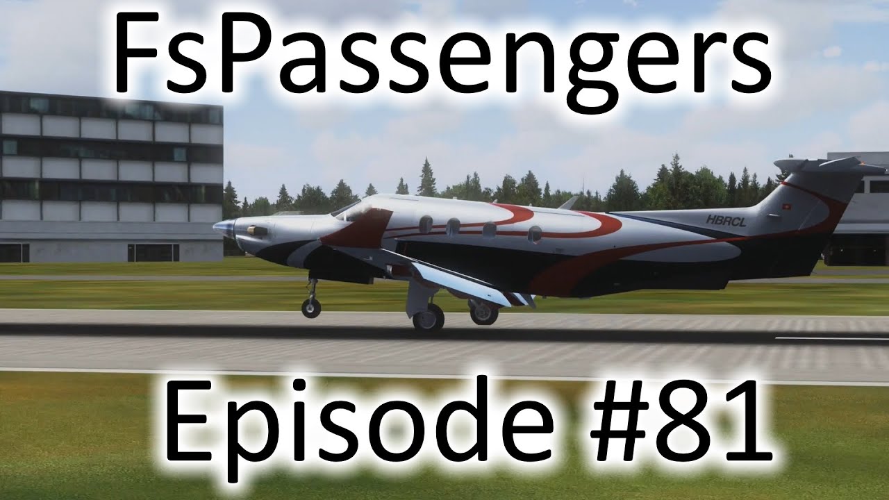 FSX | FsPassengers - Ep. #81 - Off to Ann Arbor | PC-12 - YouTube