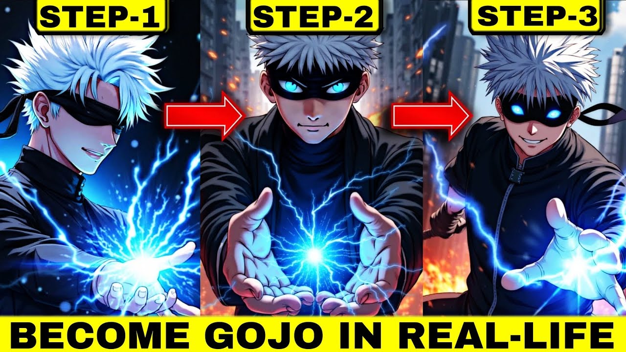 How To Get Super Powers Like Gojo Saturo In Real-life | Super Powers ...