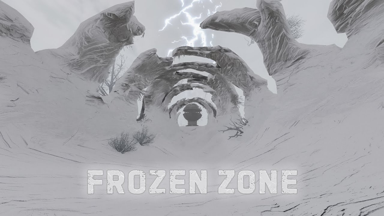 FROZEN ZONE+SSS(TEST ice on the ground) - YouTube