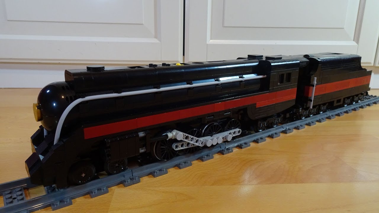 LEGO Locomotive - RC - Norfolk and Western J-Class 611 Steam - MOC ...