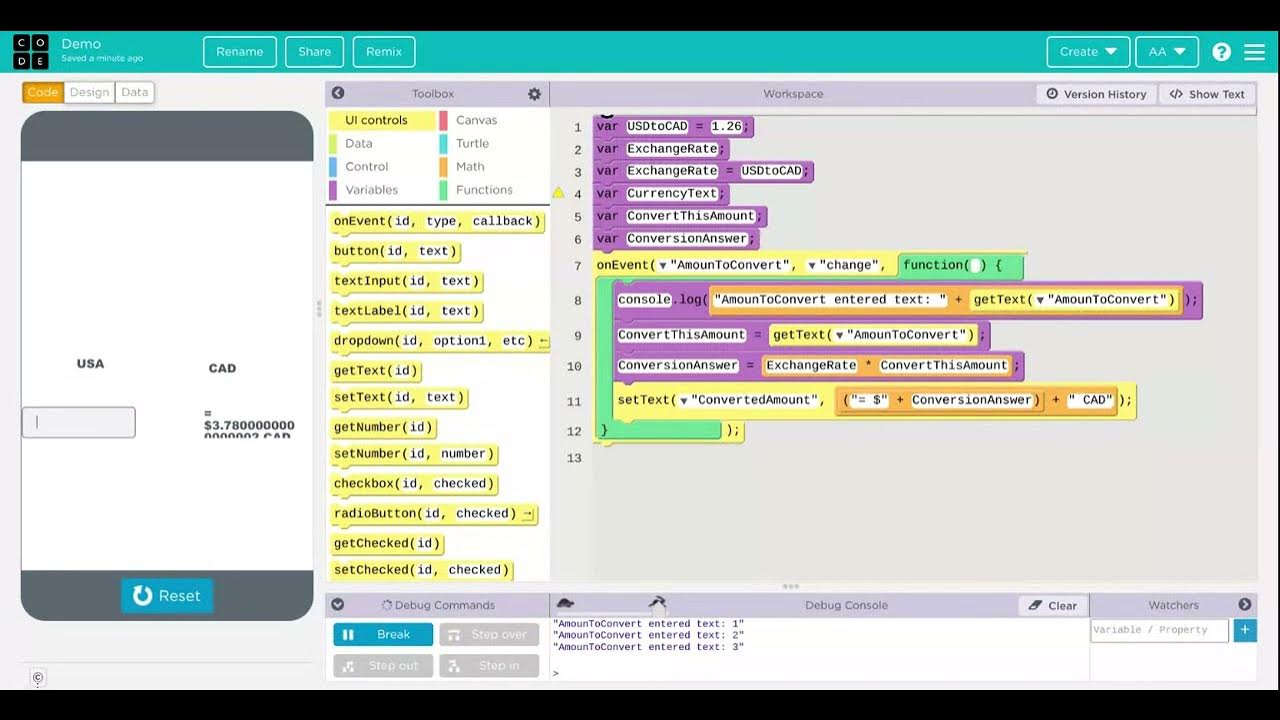 Currency Conversion Coding - YouTube