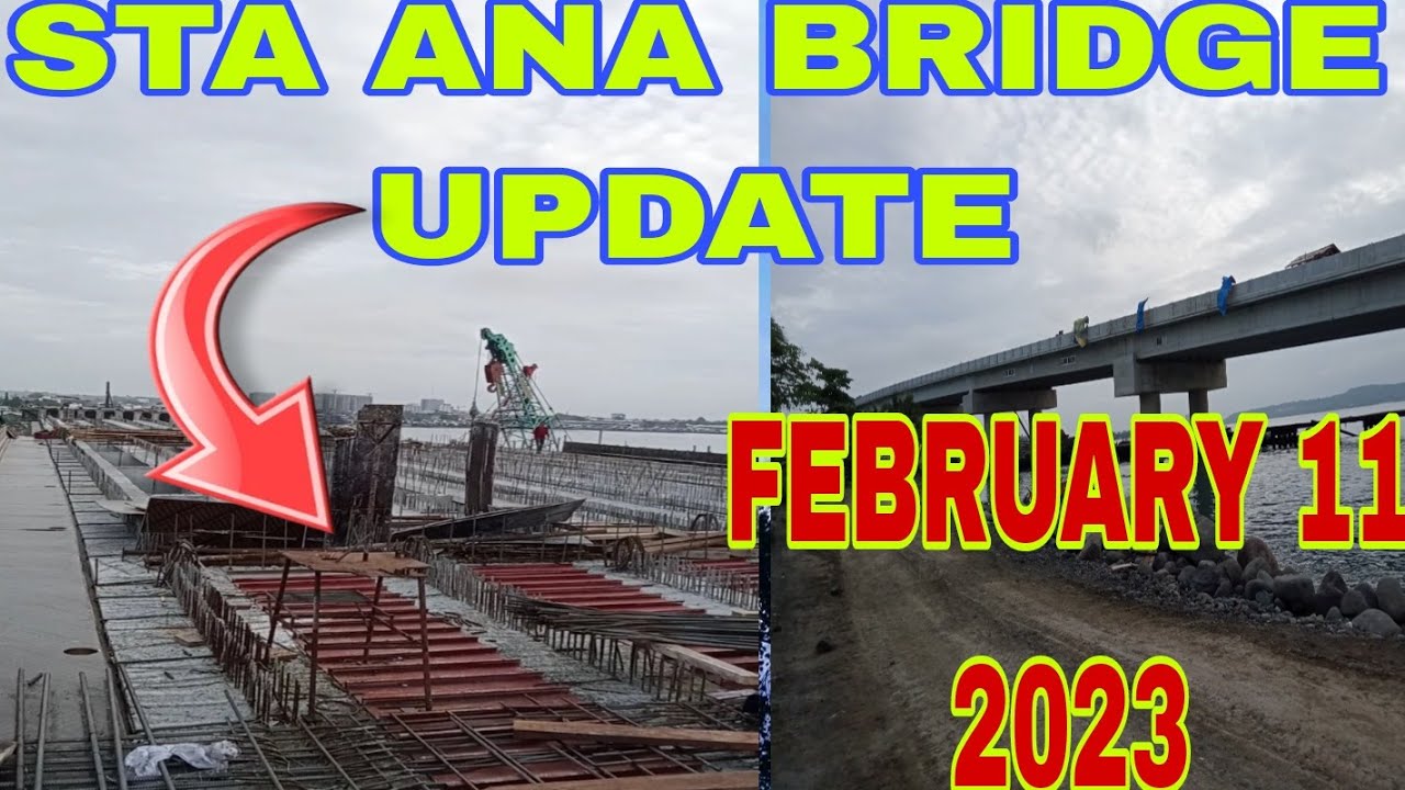 sta ana bridge project latest update February 12/2023 - YouTube