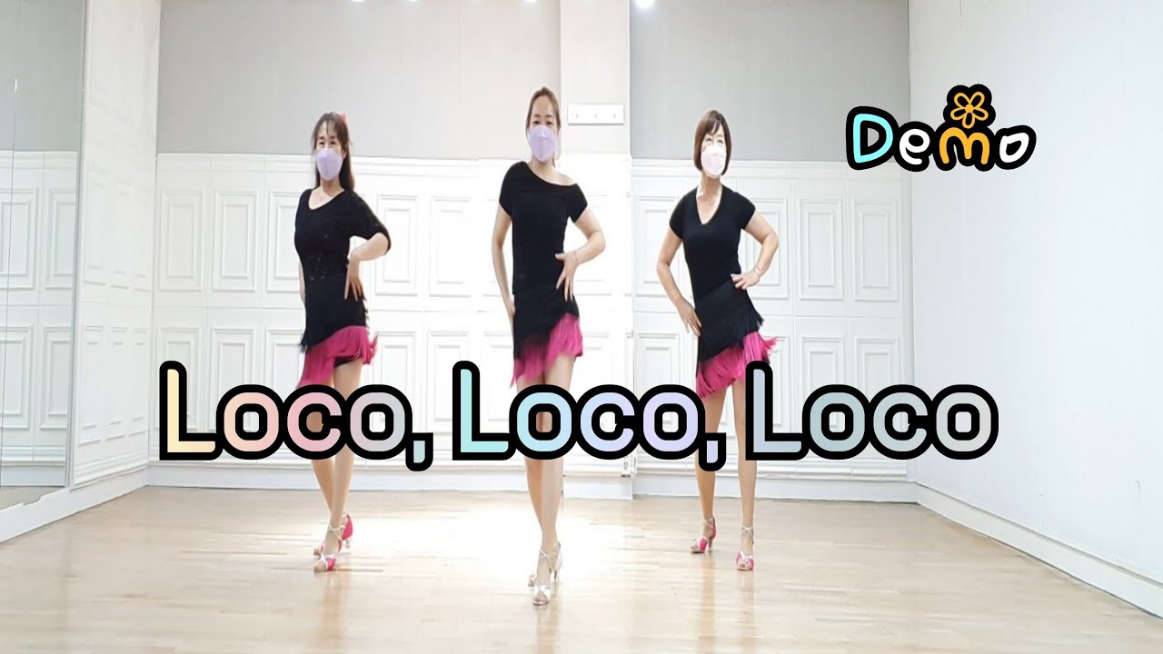 Loco, Loco, Loco - Line Dance (Demo) - YouTube