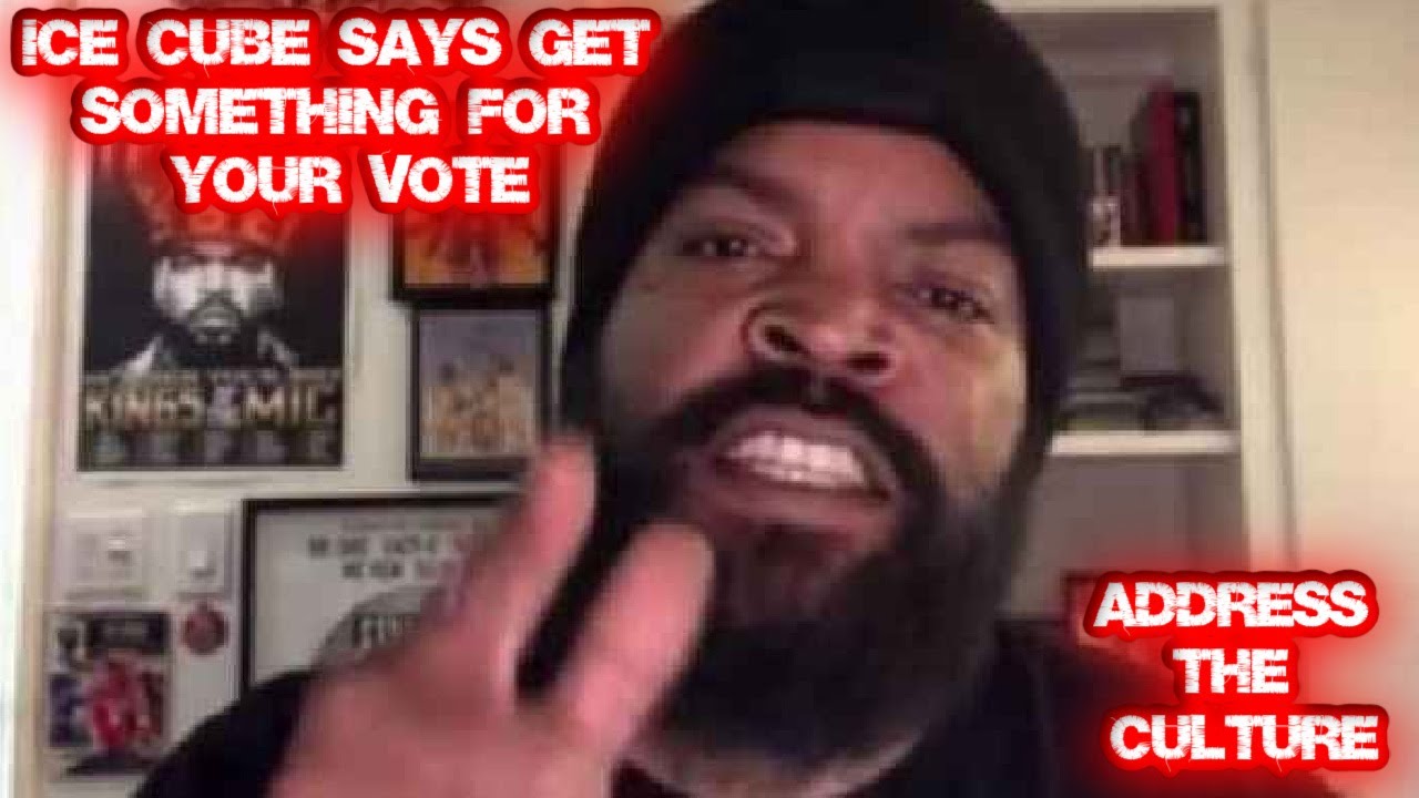 Ice Cube Say get something for your Vote - YouTube