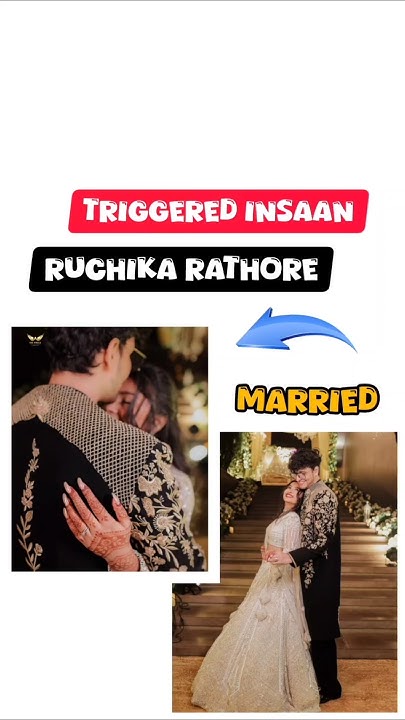 Triggered Insaan Married Ruchika Rathore ️🔥 #shorts #ruchikarathore #triggeredinsaan #ruchika ...