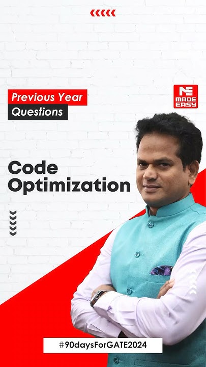 Code Optimization in the Compiler Design | Important PYQs | MADE EASY ...