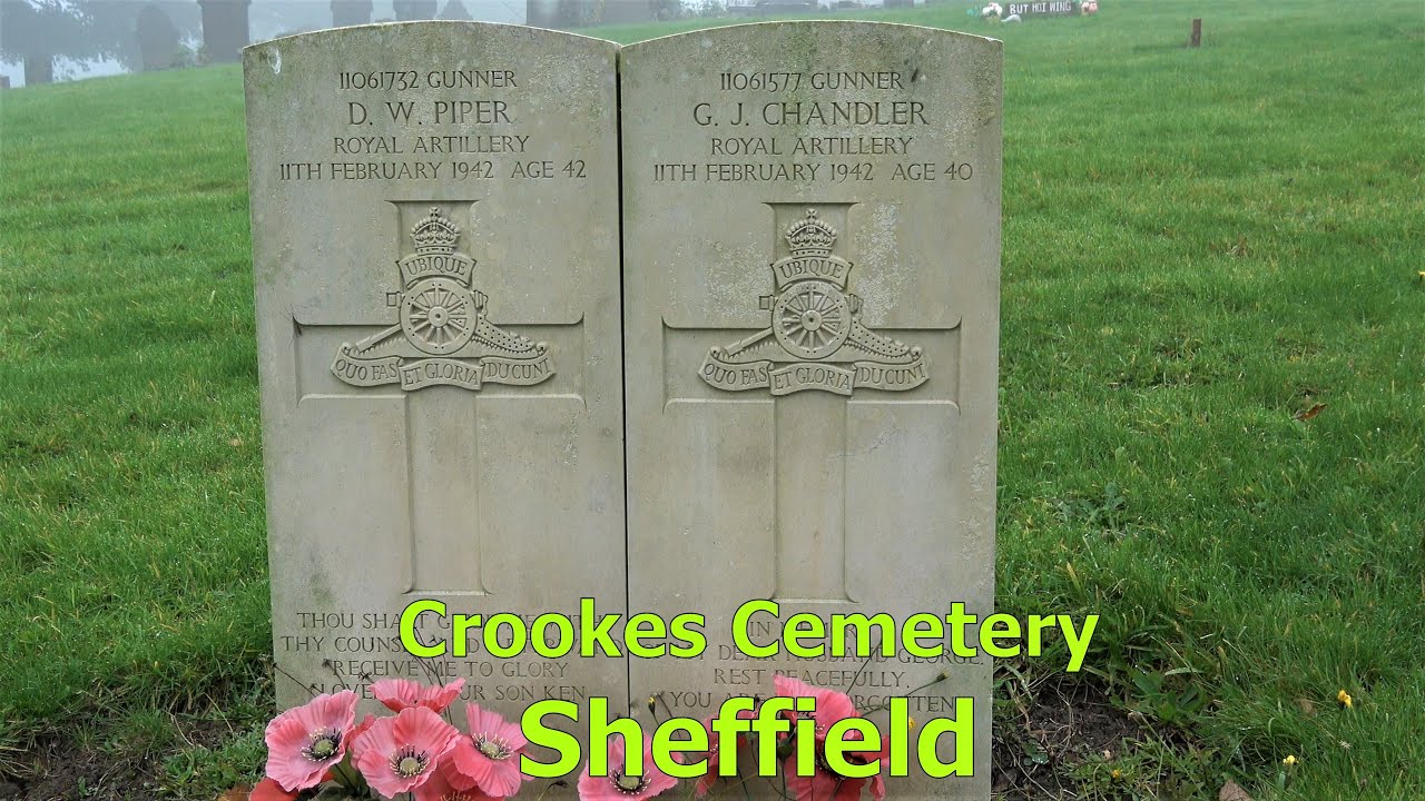 Sheffield Crookes Cemetery, UK: Exploring the memorials in the mist ...
