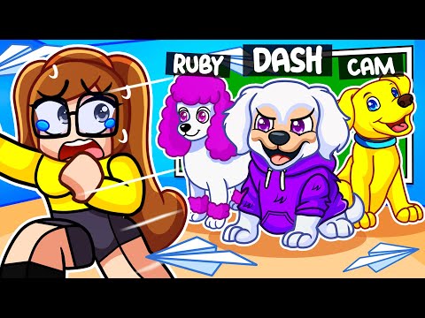 Pranking my teacher as DOGS in Roblox…