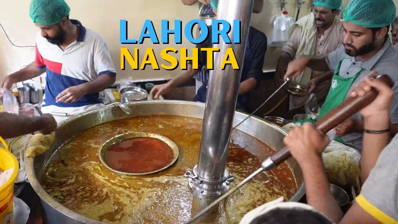 Ustad Mota Murgh Chanay 500kg daily sale | Lahori Chanay Breakfast ...