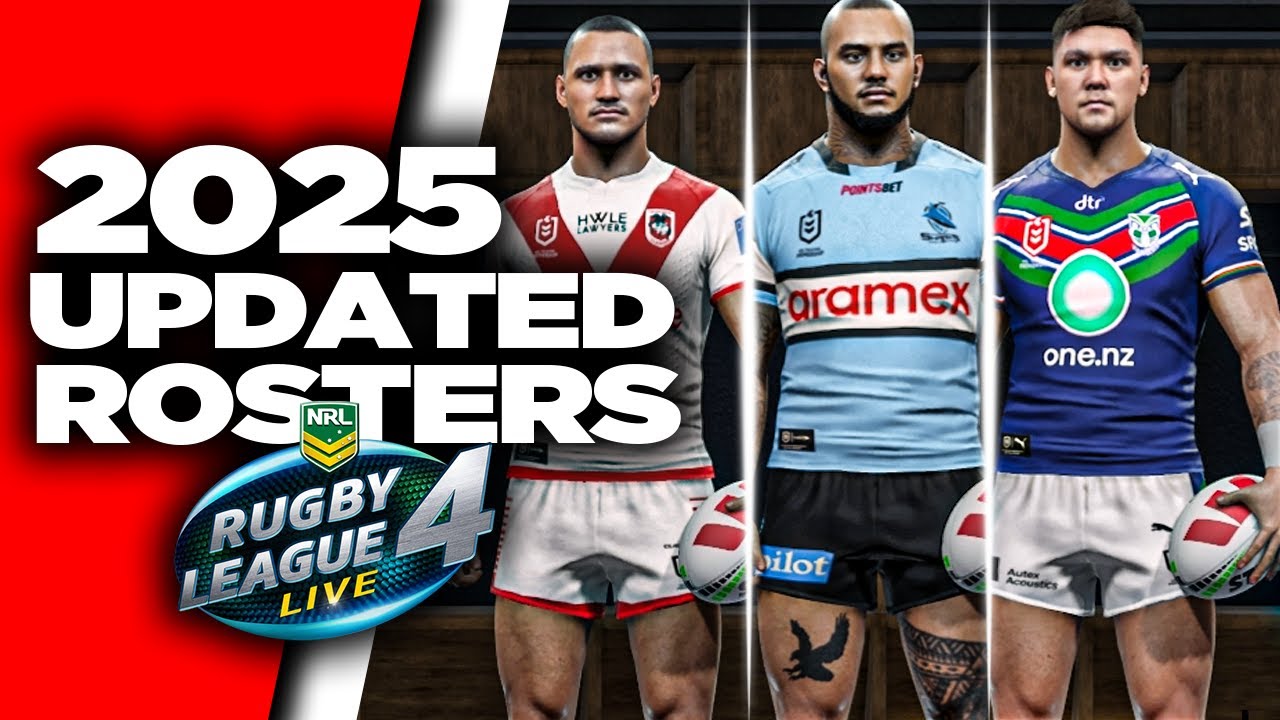2025 Nrl Signings Update for RLL4 | Quick & Easy - YouTube