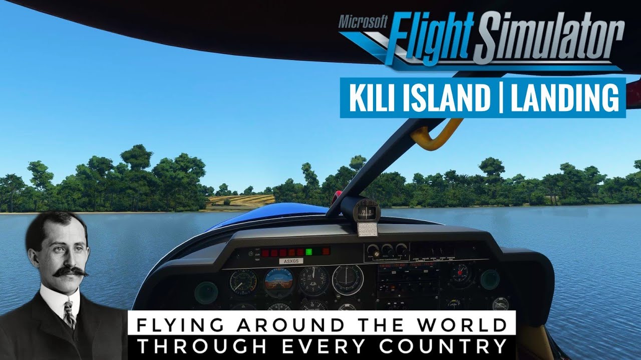 Landing on Kili Island in Marshall Islands | Microsoft Flight Simulator ...
