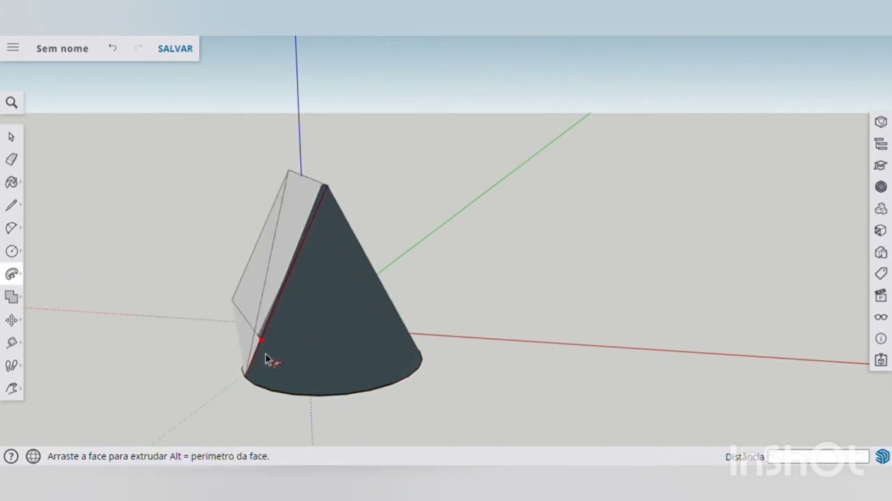 Cone no Sketchup - YouTube