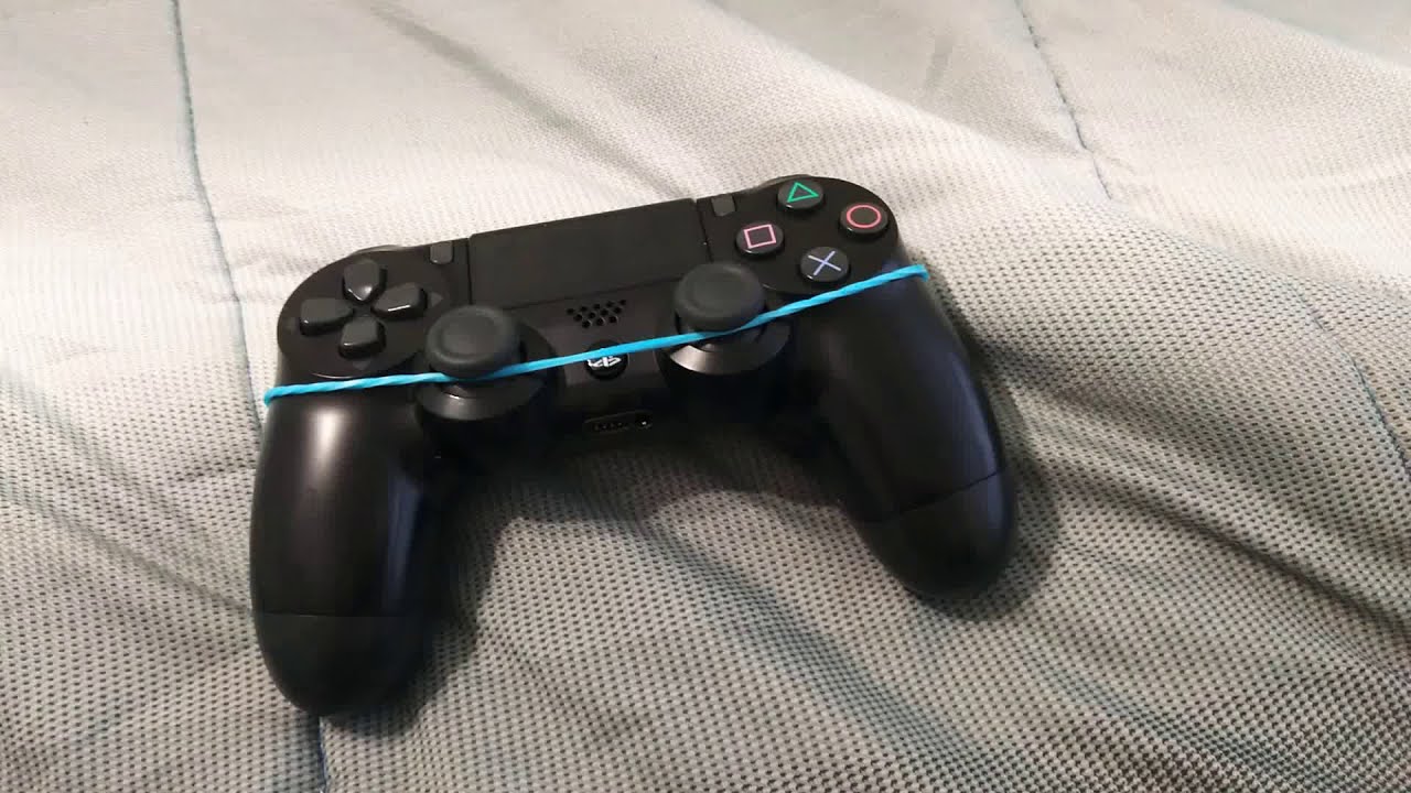 3 reasons why I have a rubber band on my ps4 controller. - YouTube