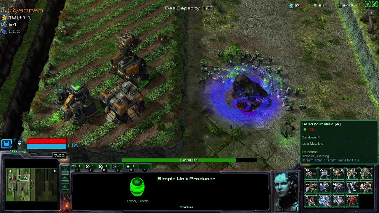 StarCraft II Squadron Tower Defense - YouTube