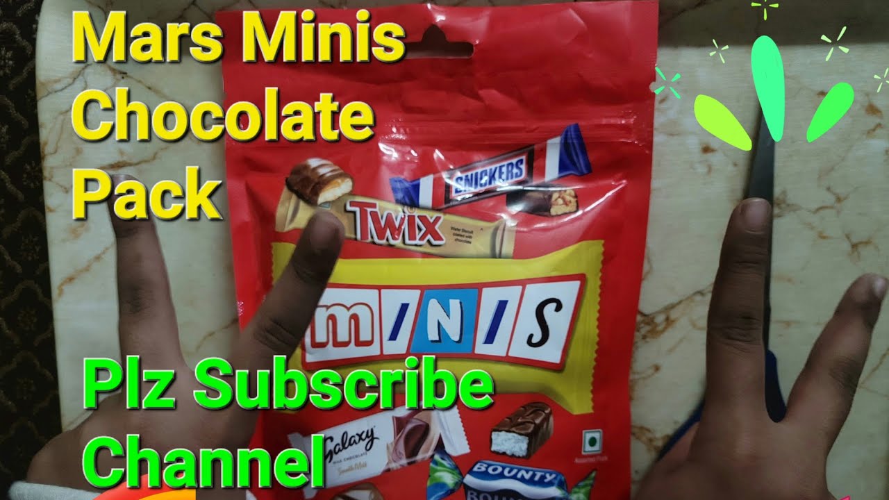 Mars Minis Assorted Chocolate Pack🍬😋 - YouTube