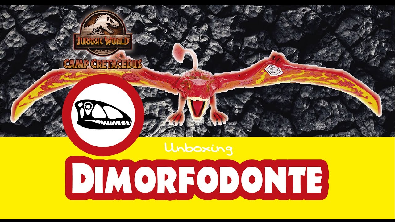 NEW Dimorfodonte Camp Cretaceous | Jurassic World | Primal Attack ...
