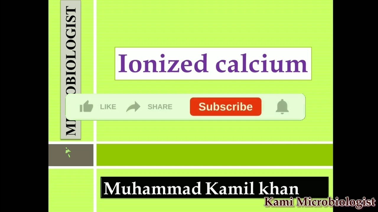 Ionized Calcium test: calculation: normal range - YouTube