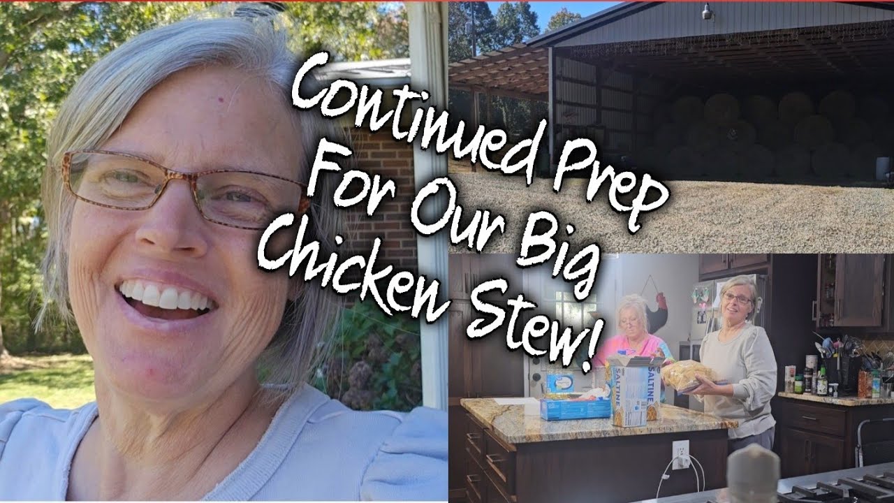Cleaning & Prep Work For Our Chicken Stew ~ A Chatty Video - YouTube