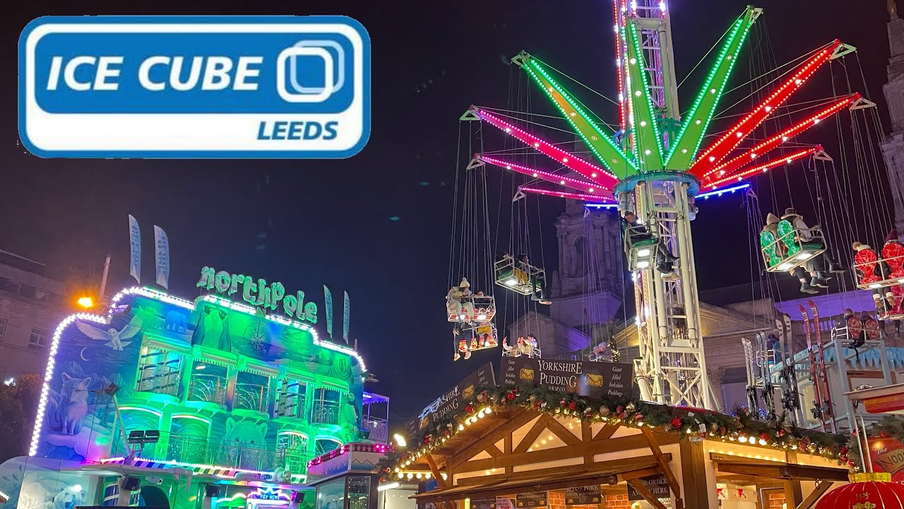 Leeds Ice Cube @ Christmas December 2022 - YouTube