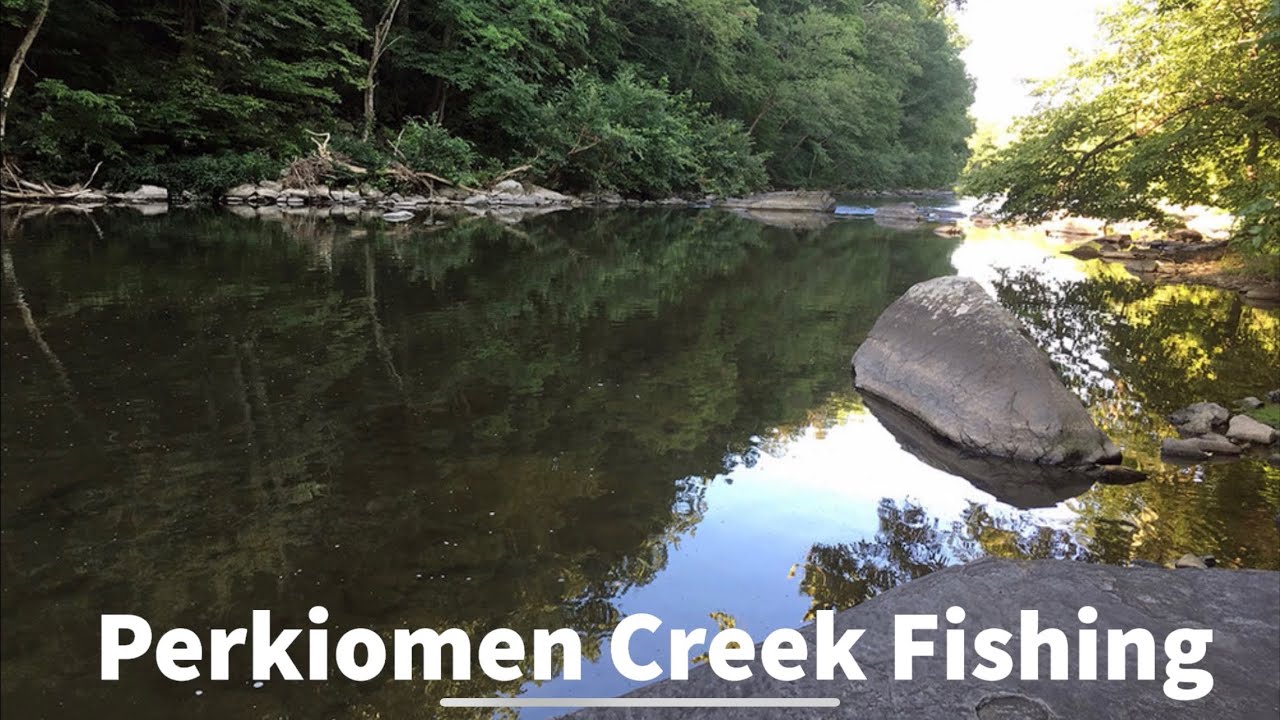 Perkiomen Creek Fishing - YouTube
