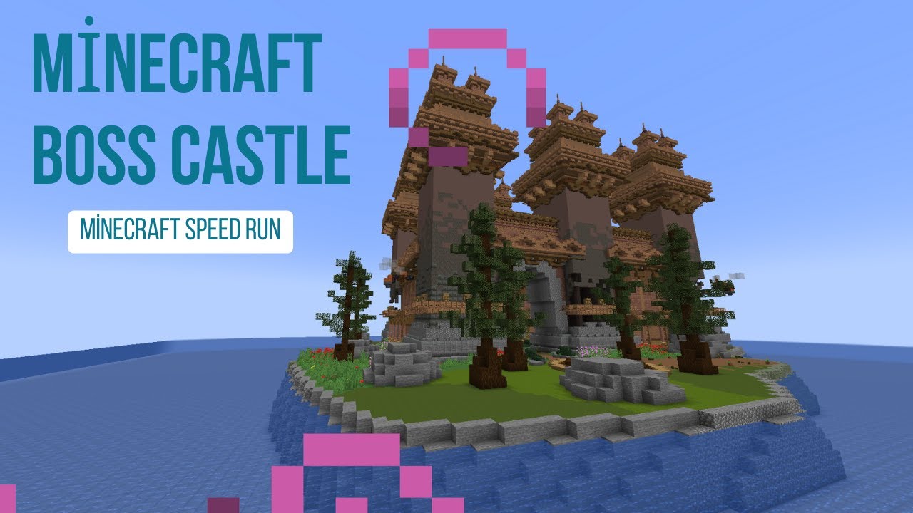 Minecraft Boss Castle (SPEEDRUN) - YouTube