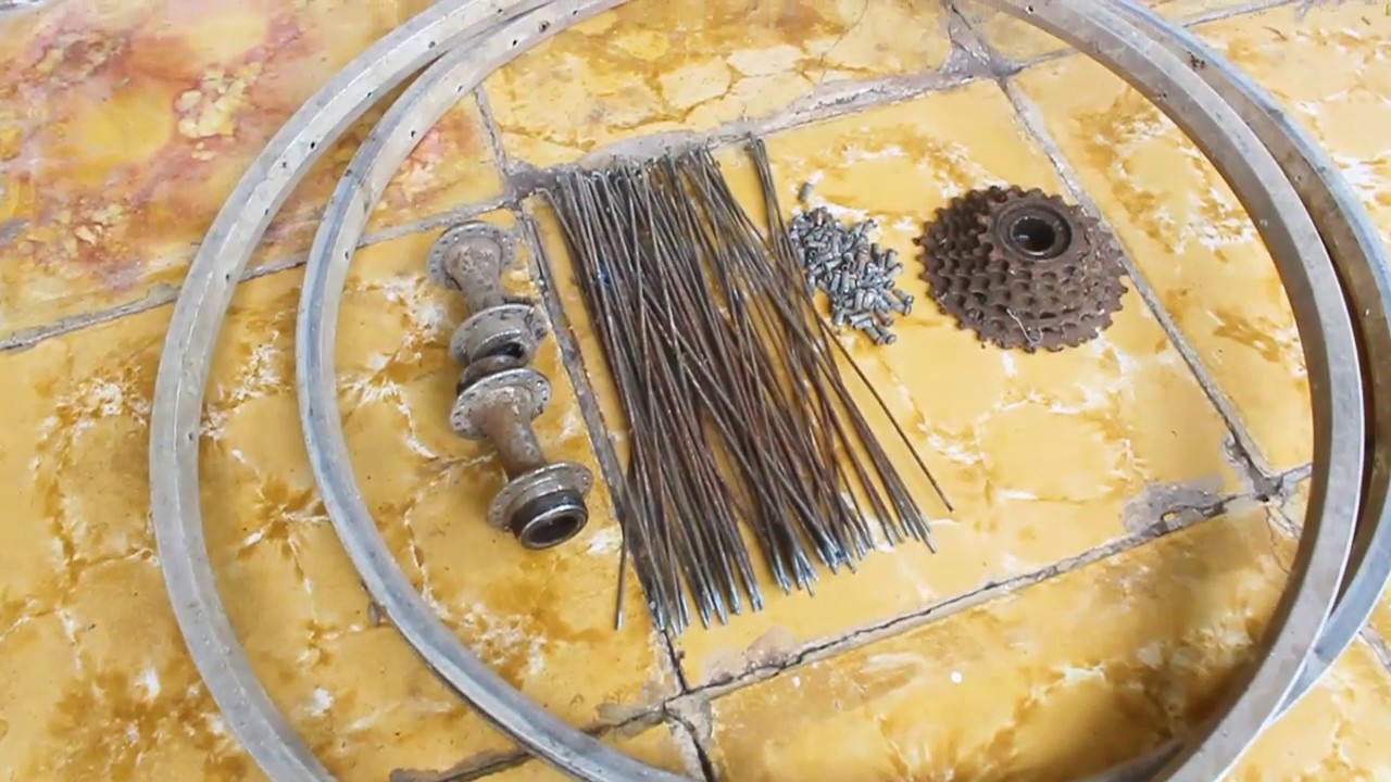 OLD WHEEL BIKE RESTORATION - YouTube