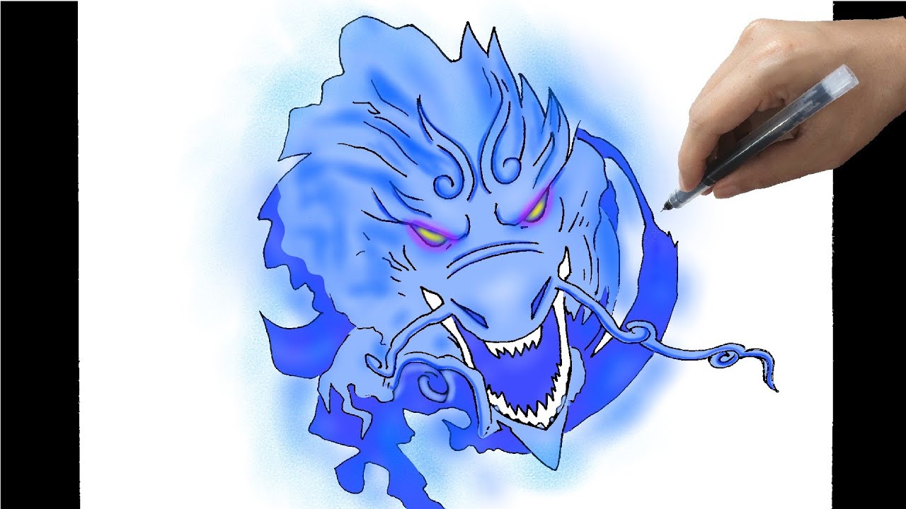 How to draw azul - the strongest battlegrounds - YouTube