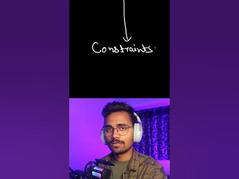 How to check constraints in coding problems #dsa #python - YouTube