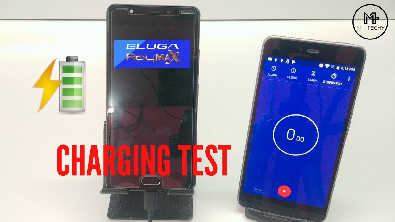 Panasonic Eluga Ray Max - Battery Charging Test | Amazing Results - YouTube