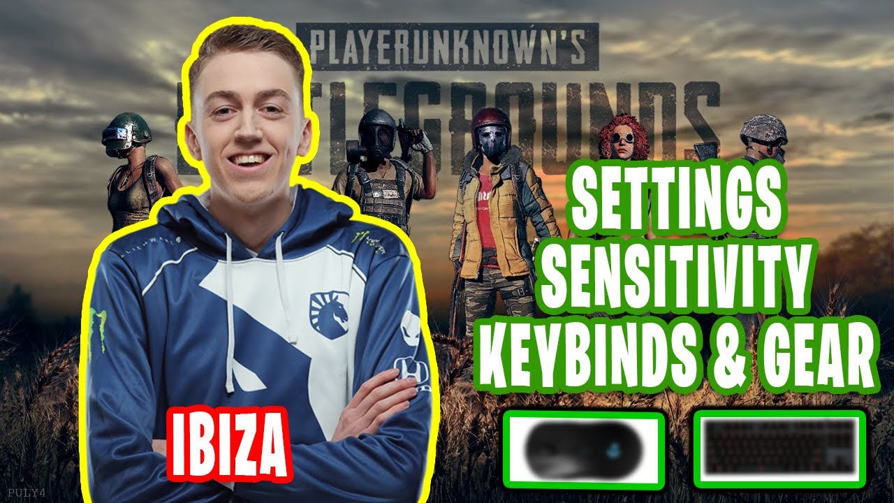 Ibiza PUBG Settings, Keybinds, Sensitivity, Gear and Setup 2021 - YouTube