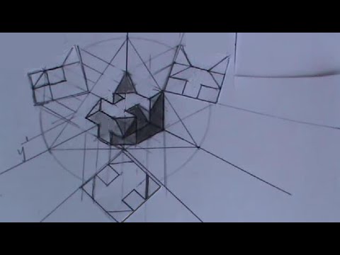 Obtener pieza en axonometría isométrica de las vistas ortogonales - YouTube