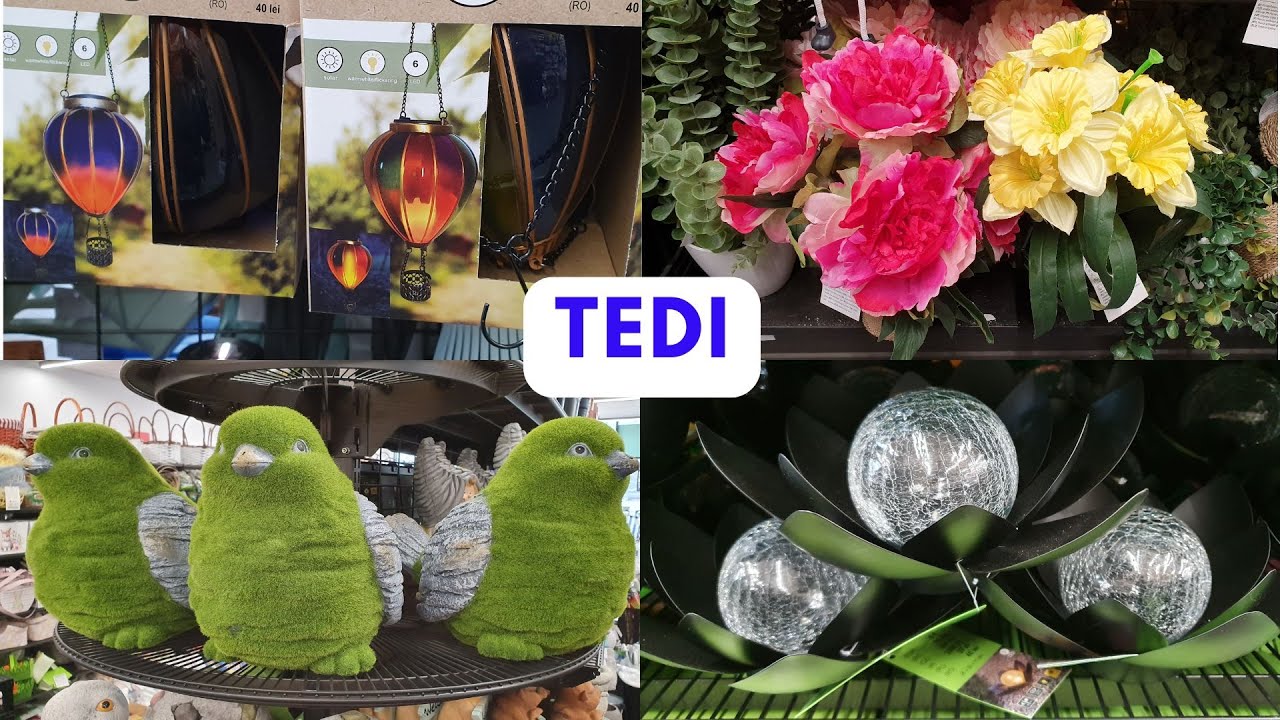 TEDI - SZUKASZ NOWOŚCI ? CO KUPIĆ ? OGRÓD DOM KWIATY DIY - YouTube