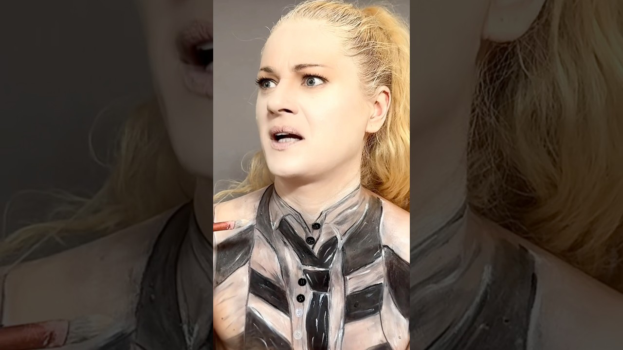 Does the bug bug you? #halloweenmakeup #makeup #beetlejuicemakeup # ...