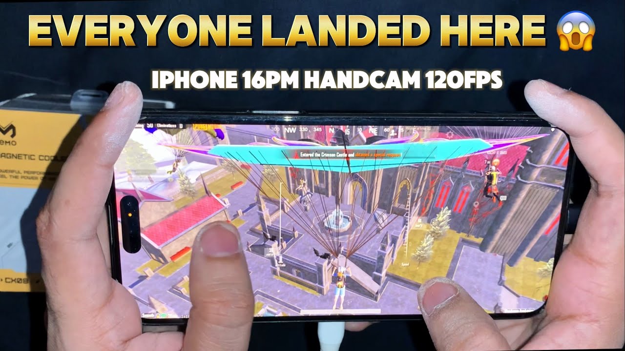 My Best Landing In New Event 🔥😱 iPhone 16 PRO MAX | FULL HANDCAM ...