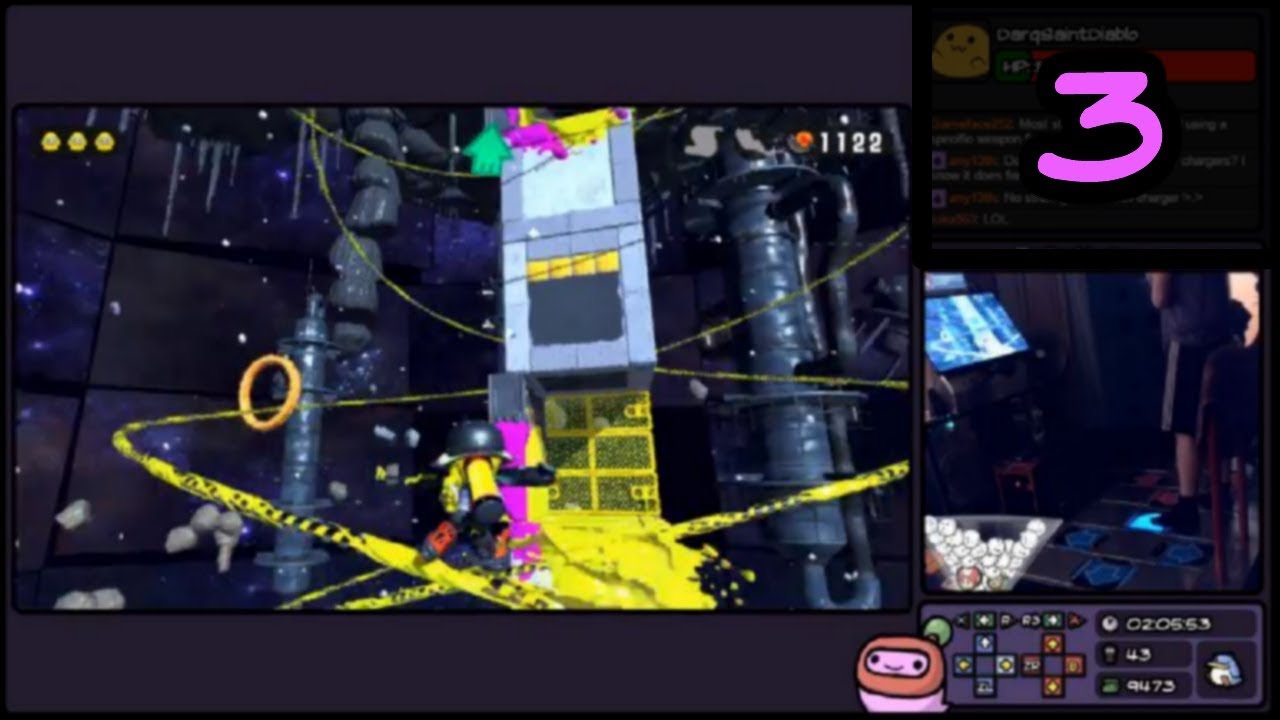 GameStomp || Splatoon 2 w/ DDR Dance Pads | PART 3 - YouTube