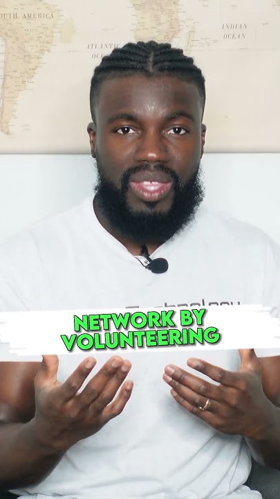 Networking hack: volunteer #shorts - YouTube