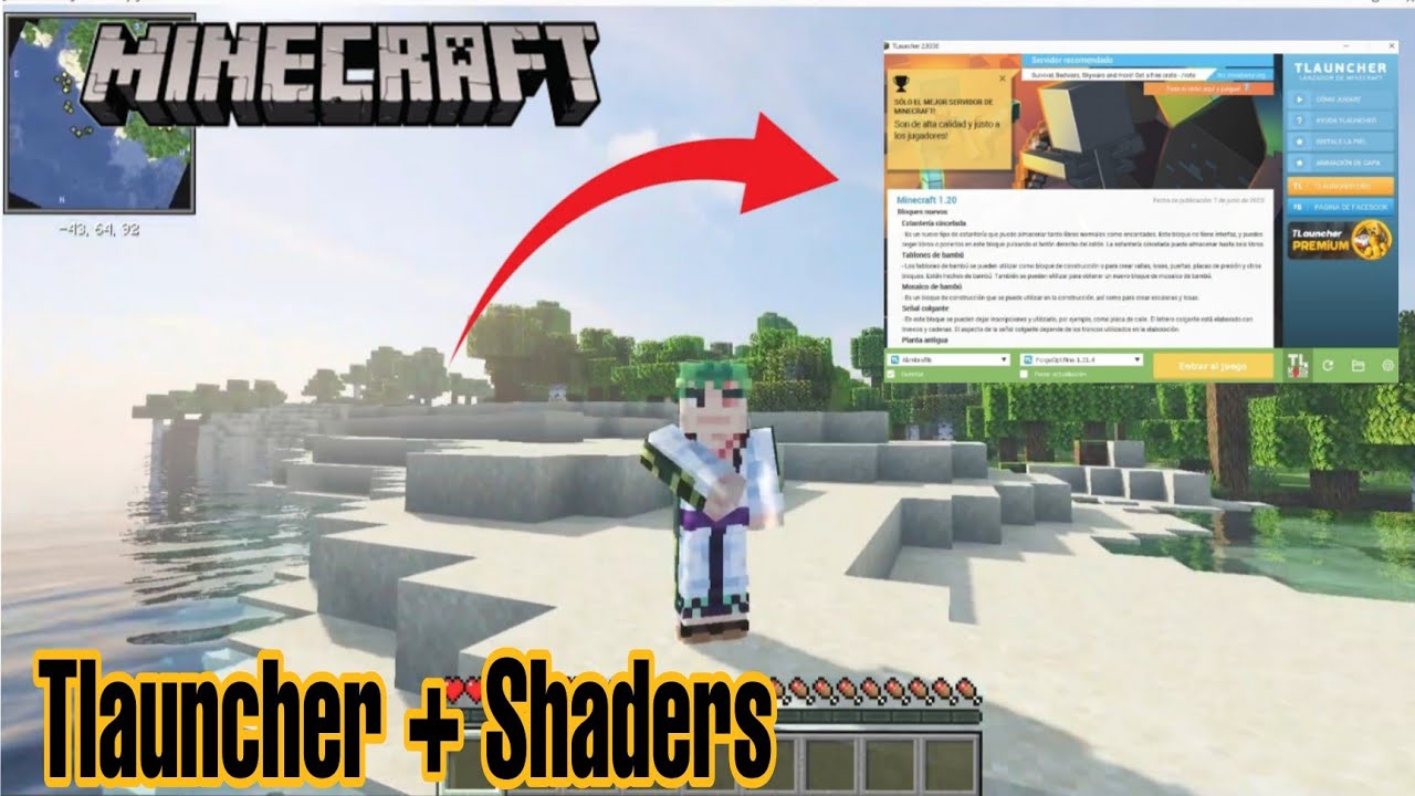 🌟 Cómo Instalar Shaders en Minecraft con TLauncher | Guía Completa ...