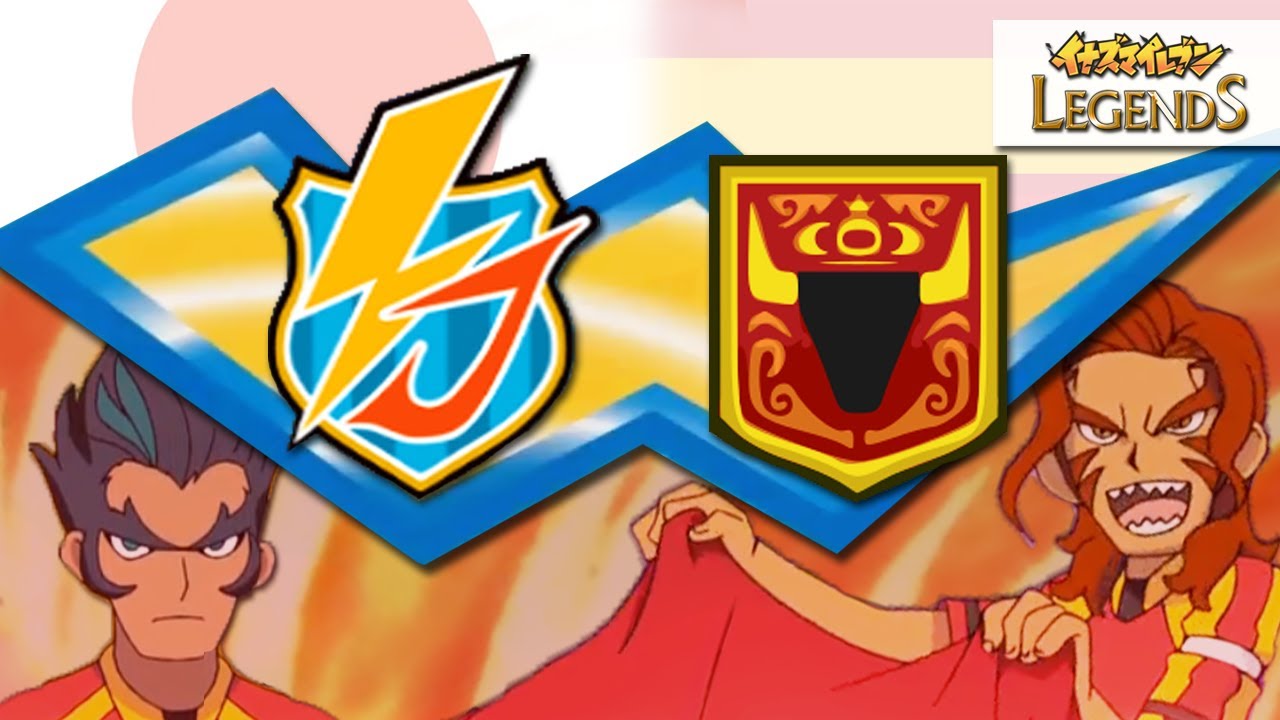 Inazuma Japan x Red Matador (Espanha) - Inazuma Eleven Legends #55 ...