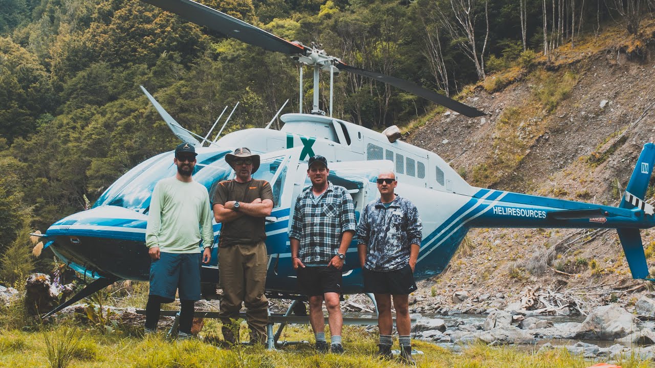 Fishing and Hunting Te Urewera with Heli Resources, Hamills Taupo and ...