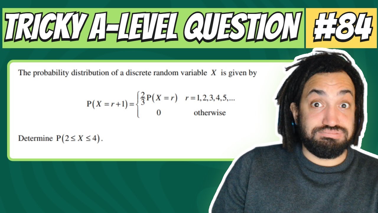 Lovely Stats and Pure Combo | Tricky A-Level Maths Question #84 - YouTube